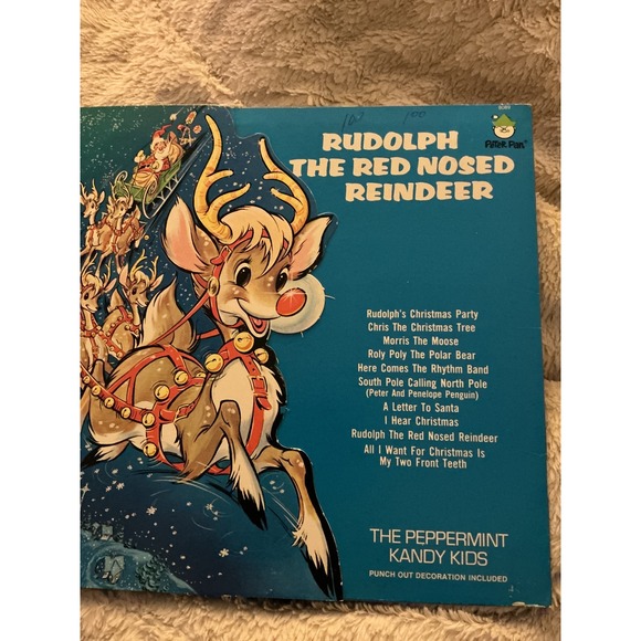 Peter Pan | Media | Peter Pan Records Rudolph The Red Nosed Reindeer ...